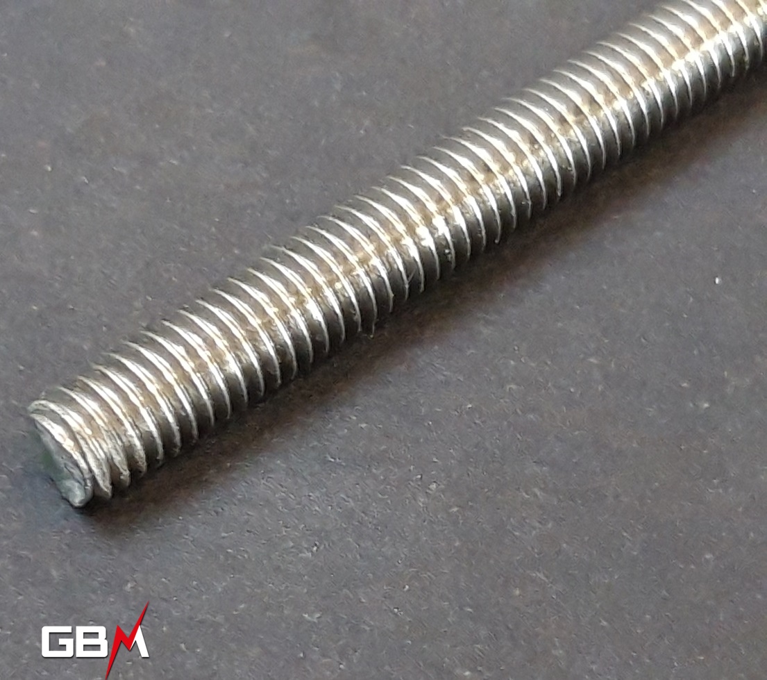 Threaded rod in stainless steel A2 M6 - Stainless steel threaded rods ...